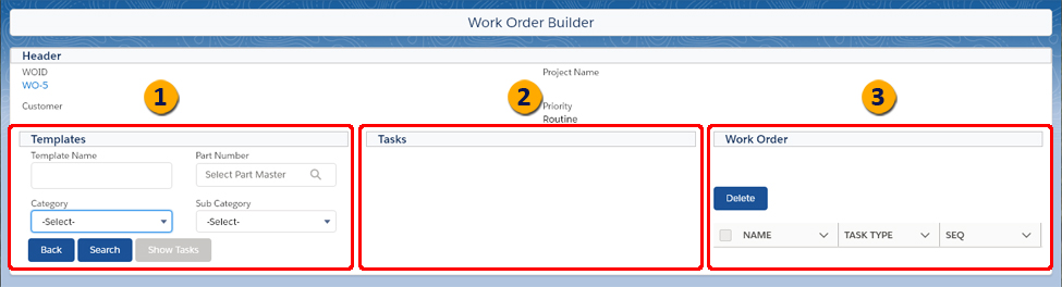 Work Order Builder